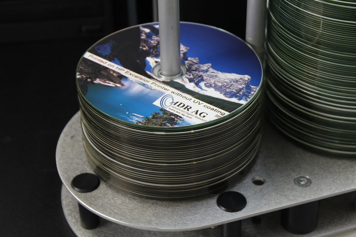 Cyclone 6 CD/DVD/Blu-ray Disc duplicator publisher including HP Excell ...